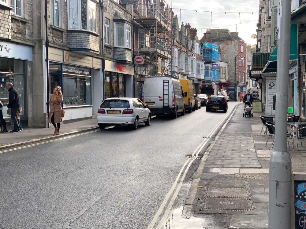 Swanage town centre enhancements in 2020 from Virtual Swanage