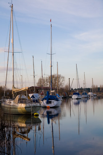 Wareham river at dusk | Swanage gallery