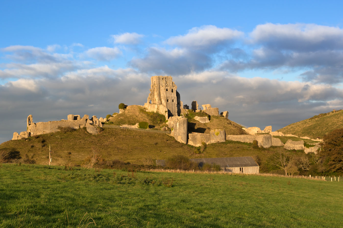 Corfe Castle in the Autumn | Swanage gallery