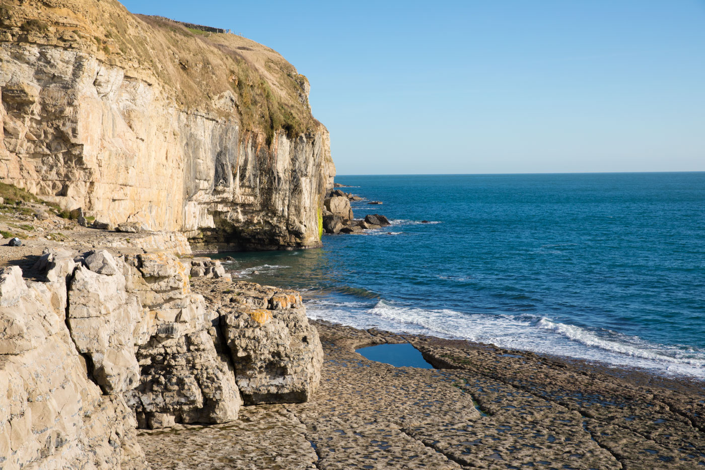 Dancing Ledge swimming pool in the Virtual Swanage gallery