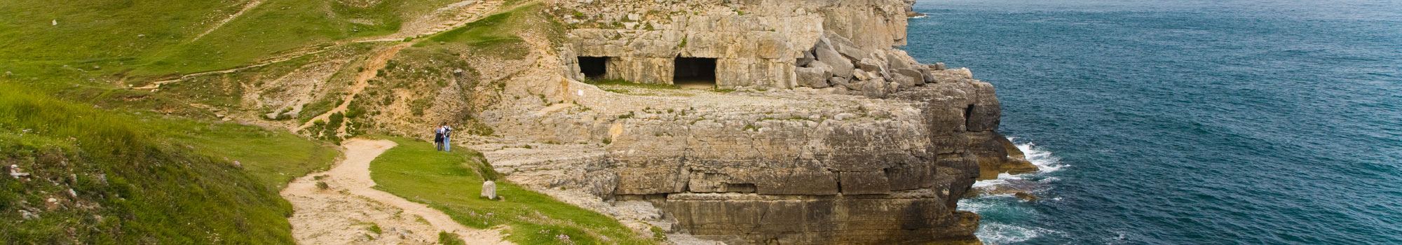 Tilly Whim Caves - Stone Quarry in Durlston Country Park