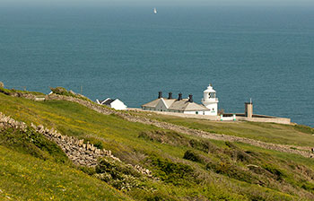 Anvil Point Lighthouse from Virtual Swanage