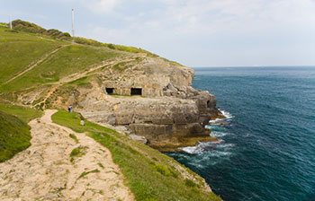 Tilly Whim Caves from Virtual Swanage