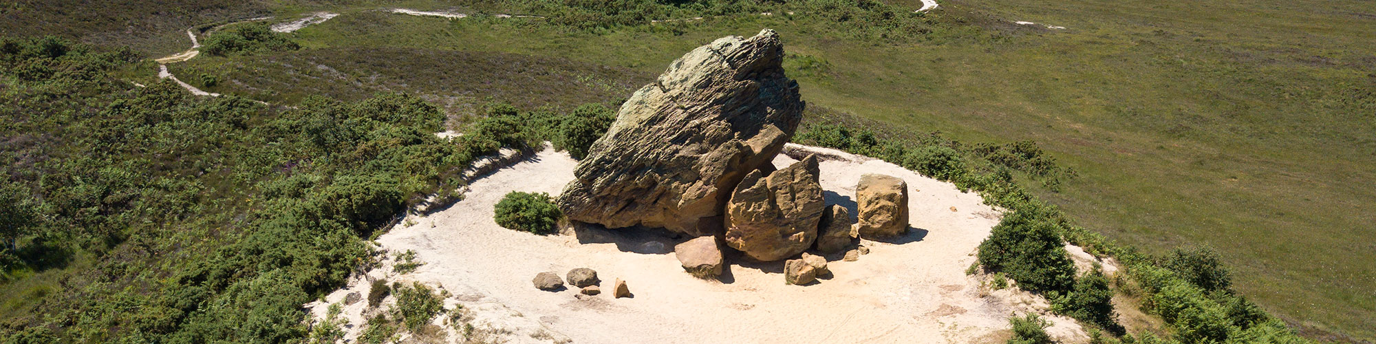 Agglestone Rock Ride Cycle route from Virtual Swanage