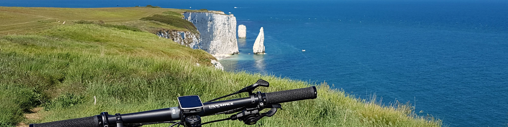Old Harry and Nine Barrow Down Ride Cycle route from Virtual Swanage