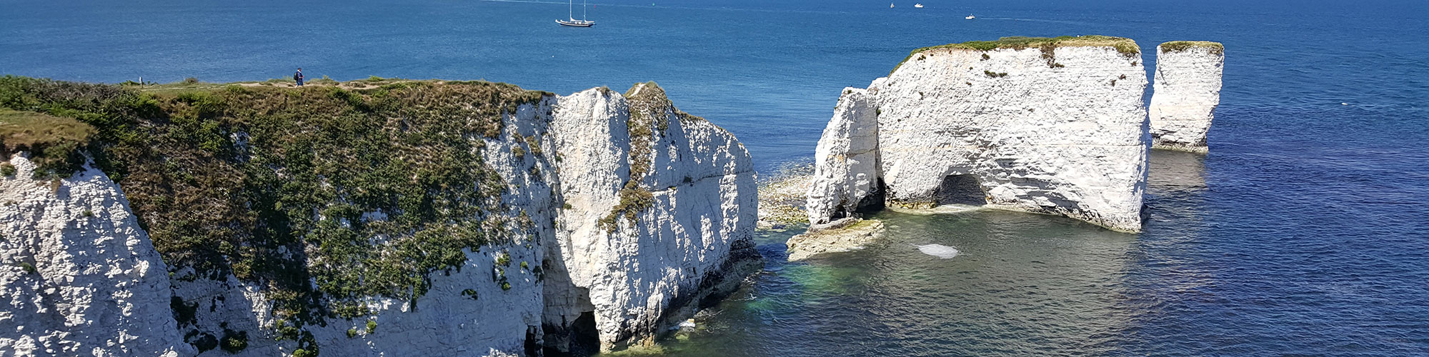 South West Coast Path Swanage to Sandbanks Ferry Walking route from ...